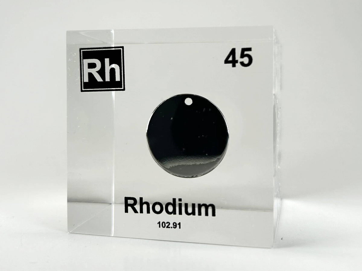 Rhodium Element Cube – Engineered Labs