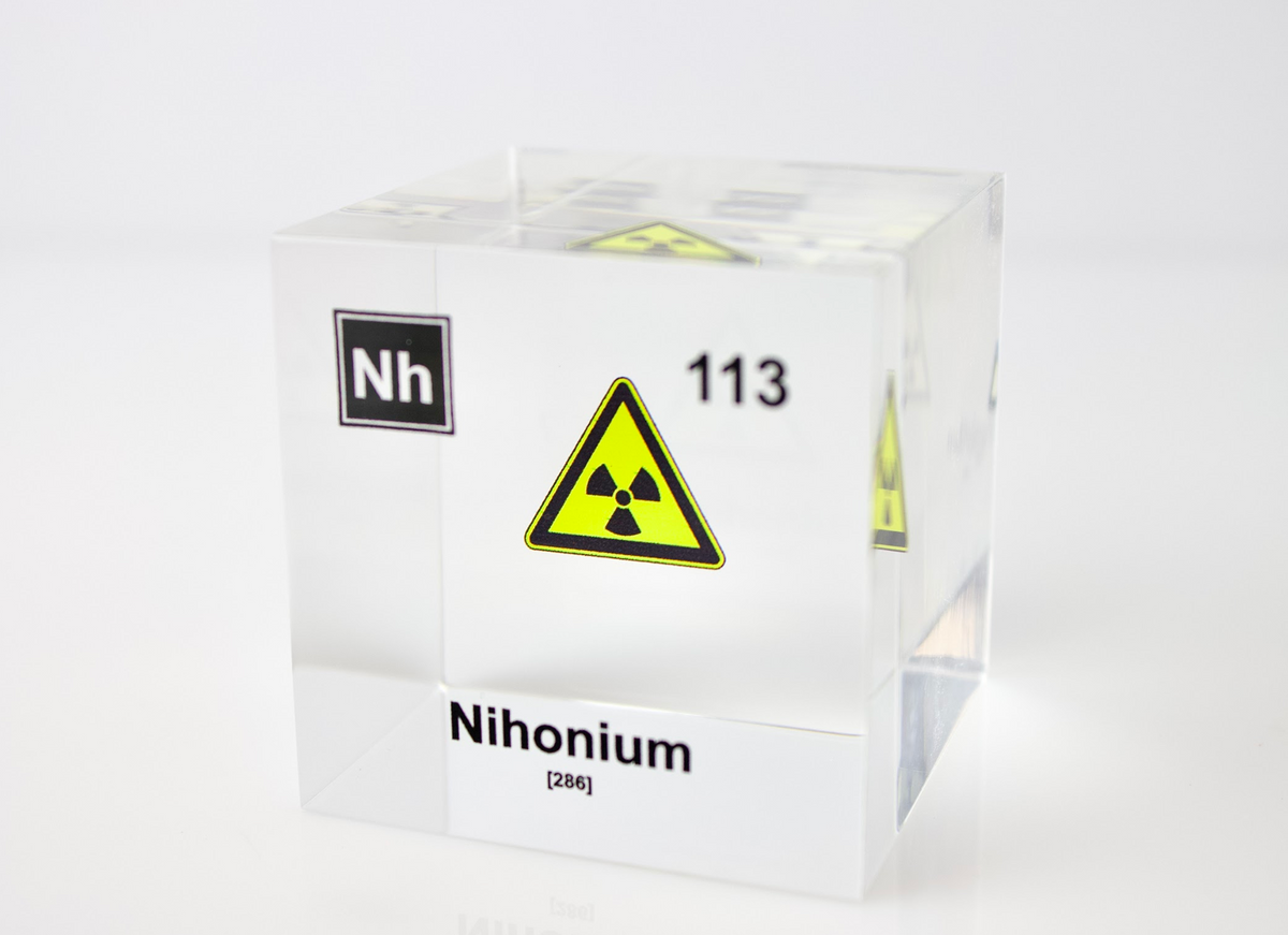 Nihonium Element Cube – Engineered Labs