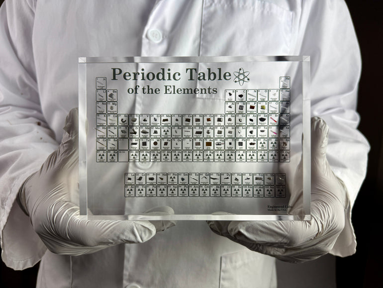 Engineered Labs - Periodic Table Collections with Real Elements