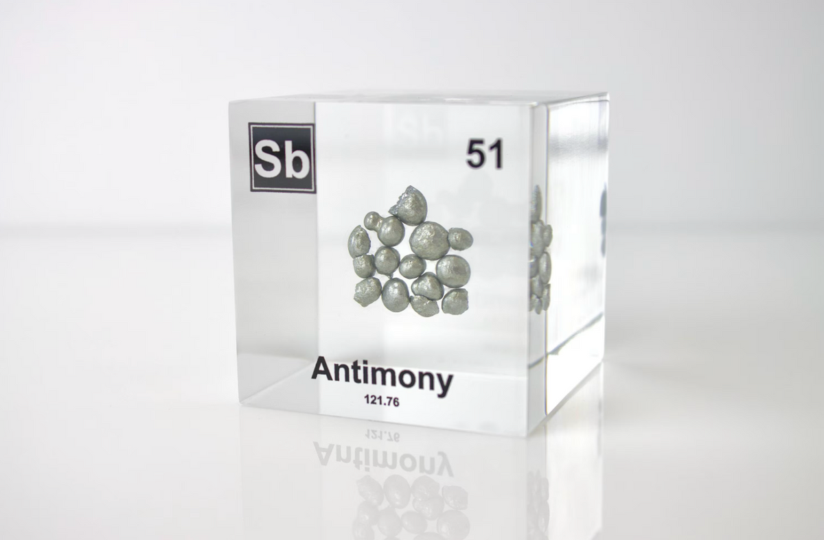 Antimony Element Cube – Engineered Labs