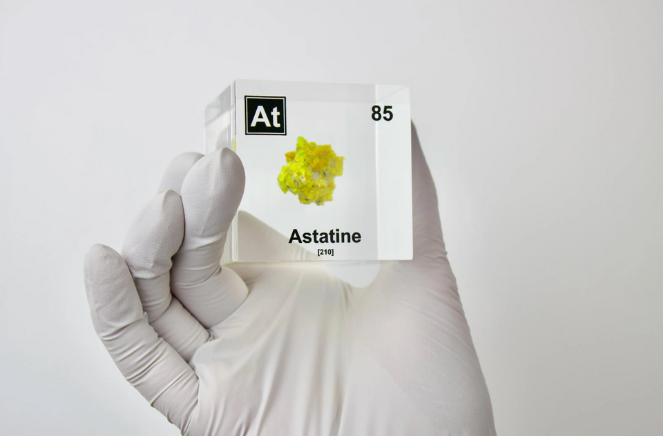 Astatine Cube Element Sample – Engineered Labs