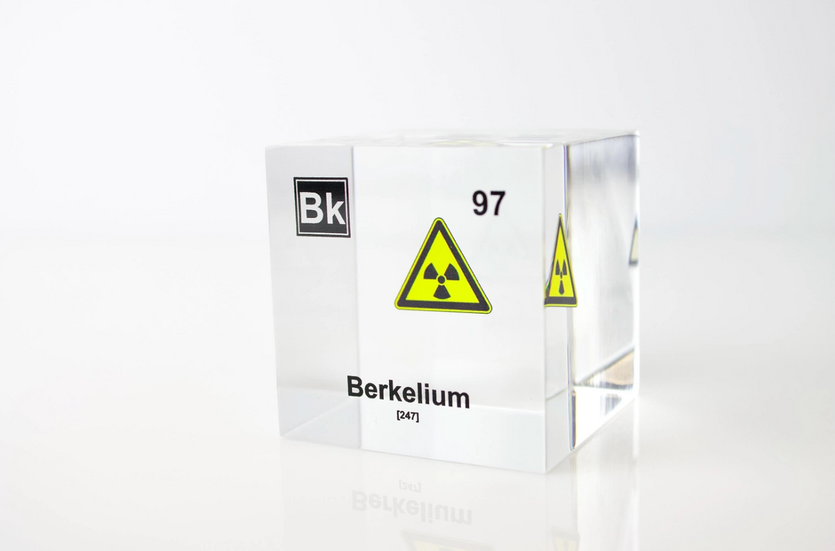 Berkelium Element Cube – Engineered Labs