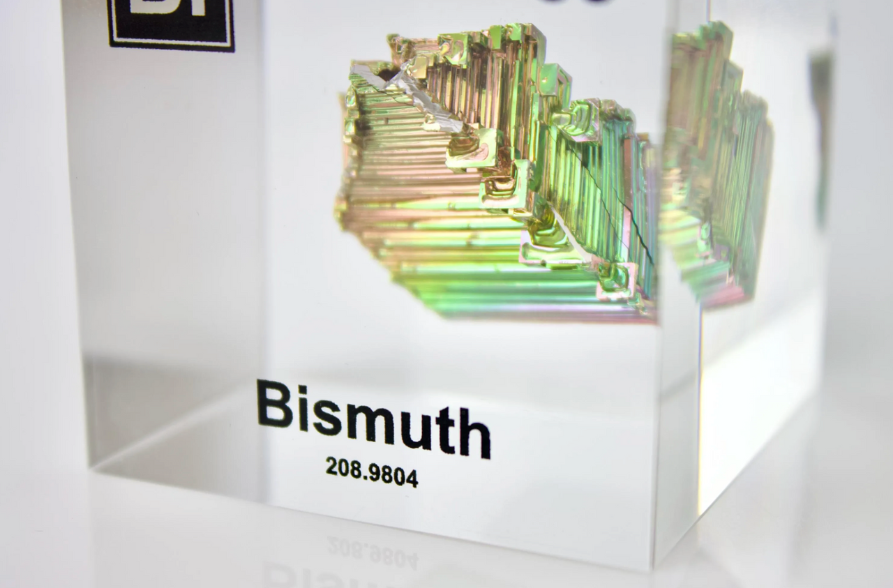 Bismuth Element Cube – Engineered Labs