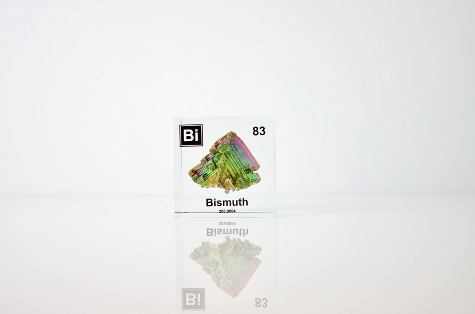 Bismuth Element Cube – Engineered Labs