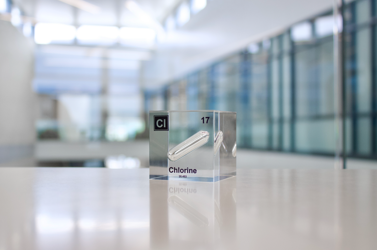 Chlorine Element Cube – Engineered Labs
