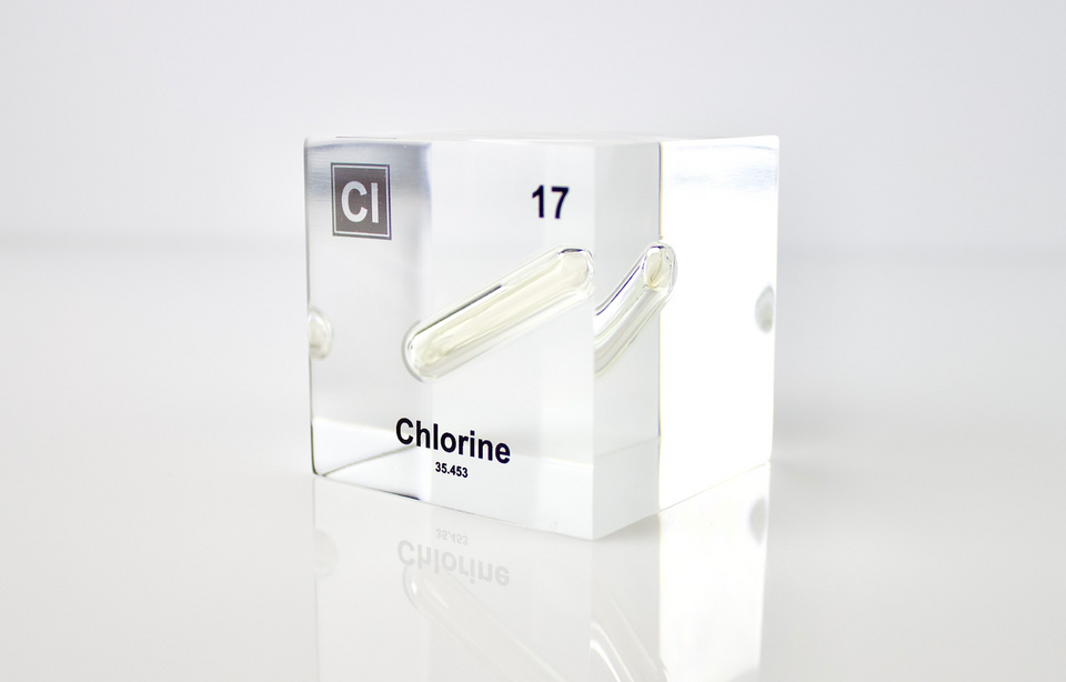 Chlorine Element Cube – Engineered Labs