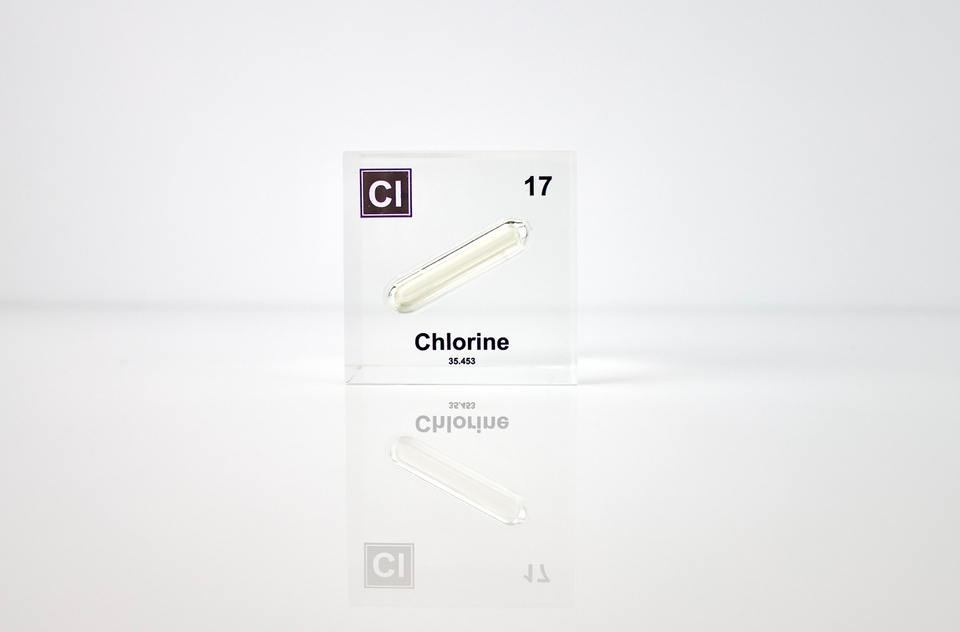 Chlorine Element Cube – Engineered Labs