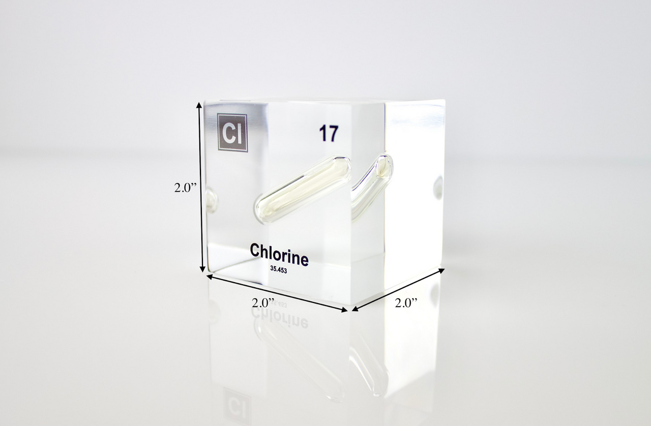 Chlorine Element Cube – Engineered Labs
