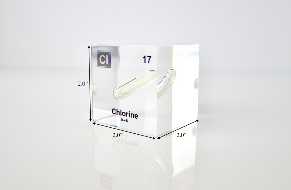 Chlorine Element Cube – Engineered Labs