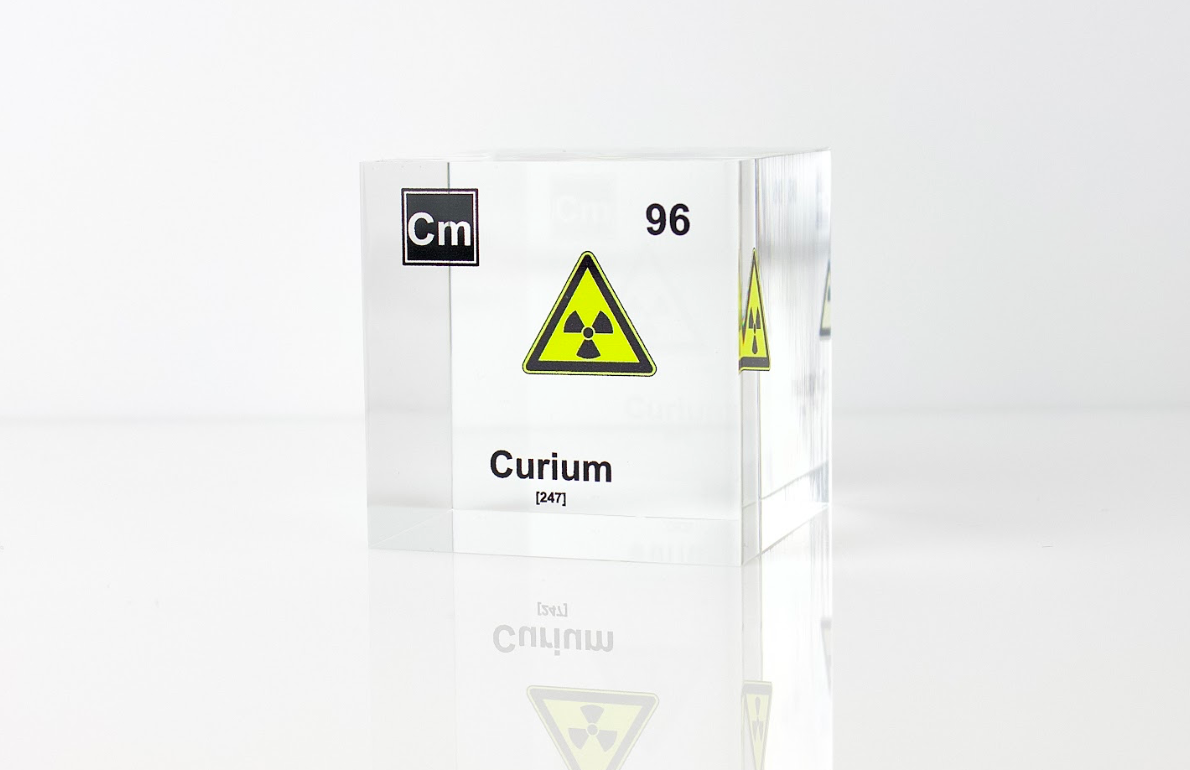 Curium Element Cube – Engineered Labs