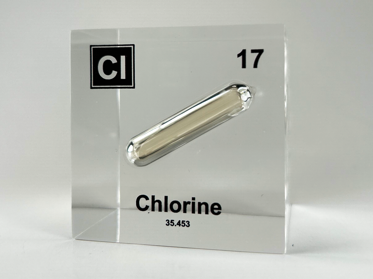 Chlorine Element Cube – Engineered Labs