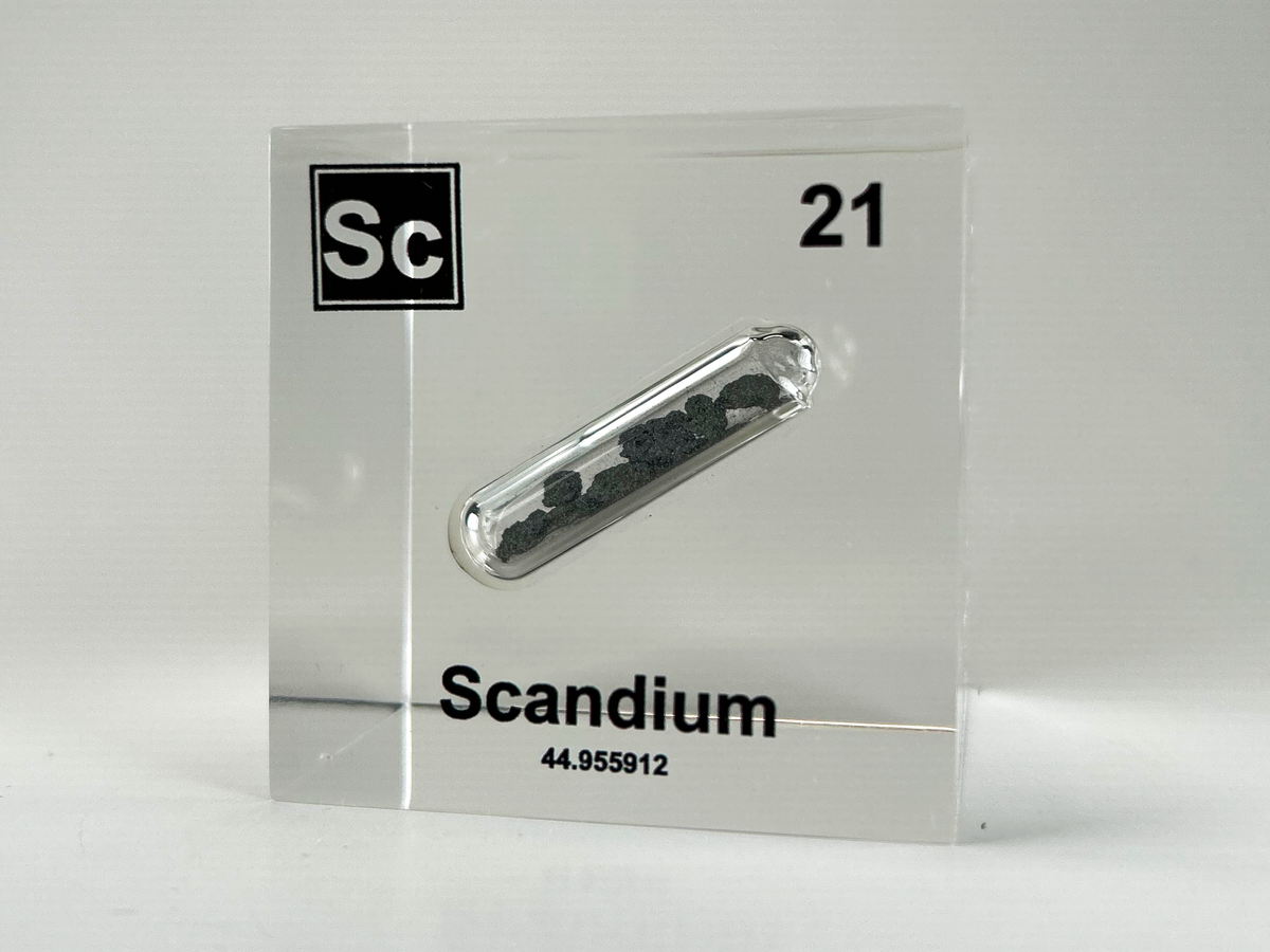 Scandium Element Cube – Engineered Labs