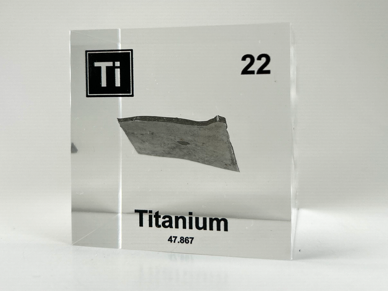 Titanium Element Cube – Engineered Labs