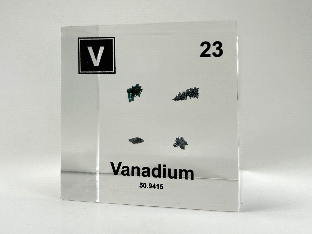 Vanadium Element Cube – Engineered Labs