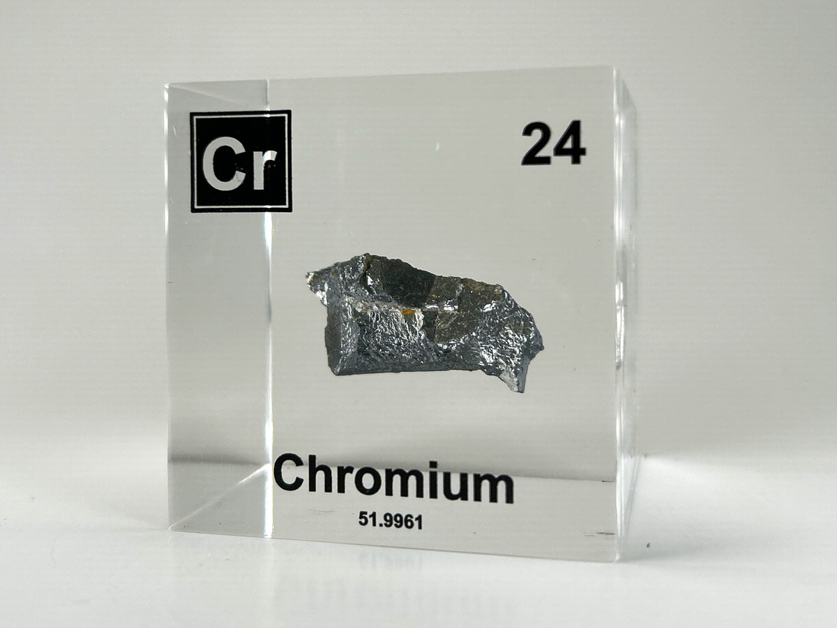 Chromium Element Cube – Engineered Labs