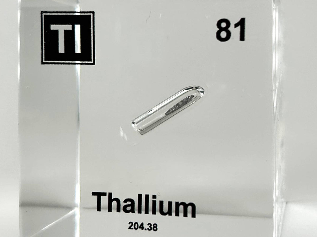 Thallium Element Cube – Engineered Labs