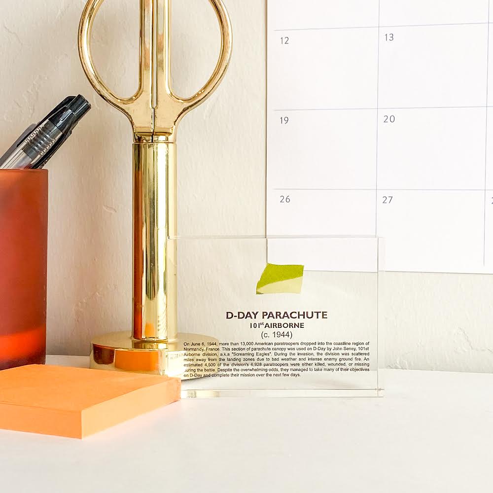 D-Day Parachute Personal Museum – Engineered Labs