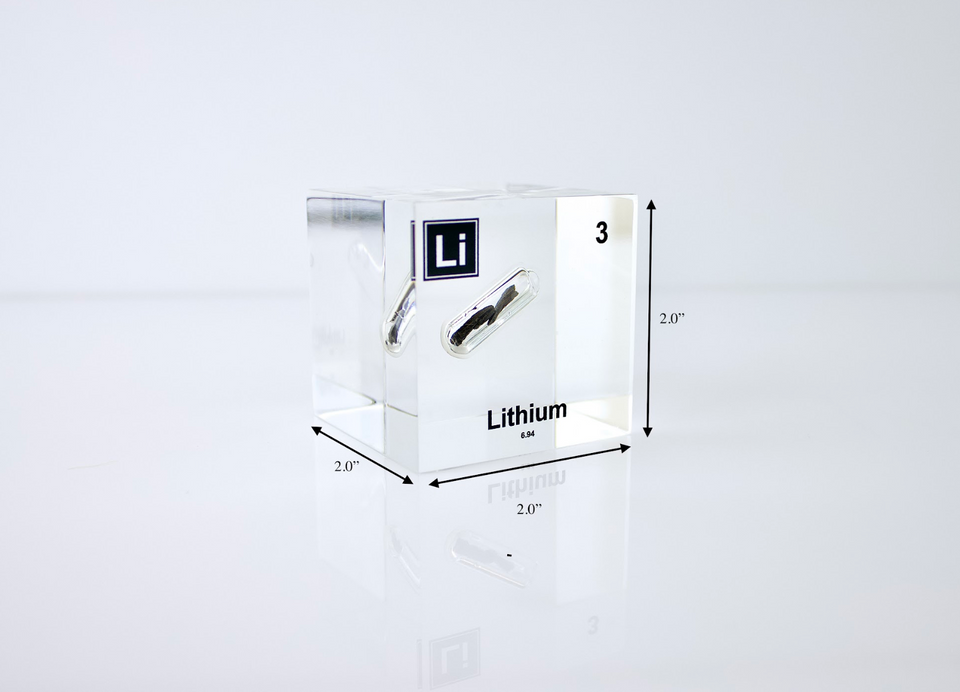 Lithium Element Cube – Engineered Labs
