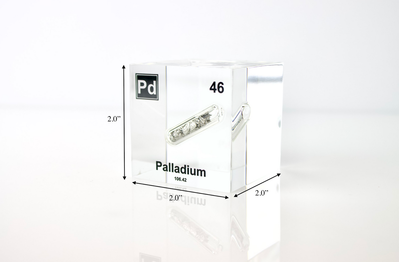 Palladium Element Cube – Engineered Labs