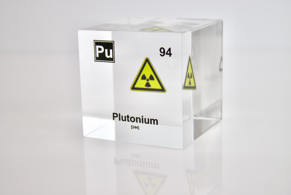 Plutonium Element Cube Engineered Labs
