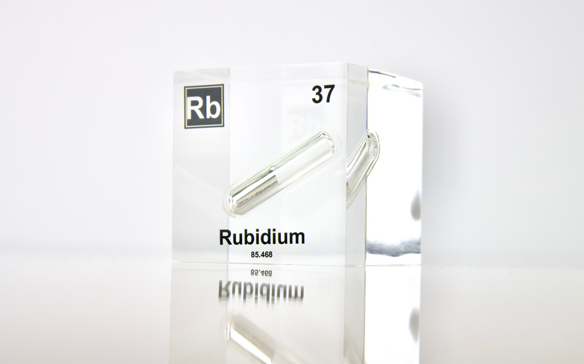 Rubidium Element Cube – Engineered Labs