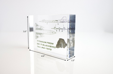 SR-71 Blackbird Titanium (Jet Blueprint) – Engineered Labs