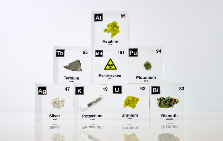 Engineered Labs - Periodic Table Collections with Real Elements