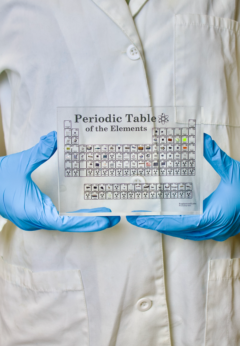 Engineered Labs - Periodic Table Collections with Real Elements