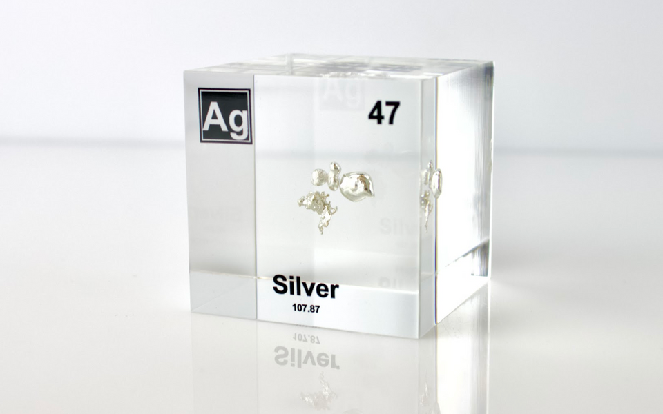 Silver Element Cube – Engineered Labs