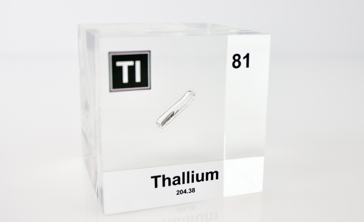 Thallium Element Cube – Engineered Labs