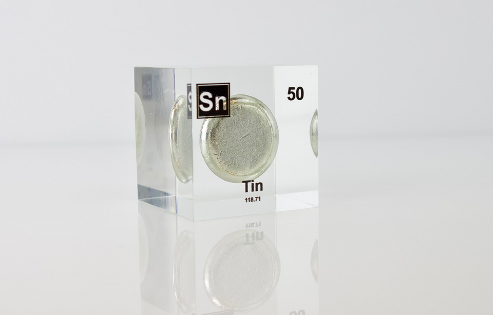 Tin Element Cube – Engineered Labs