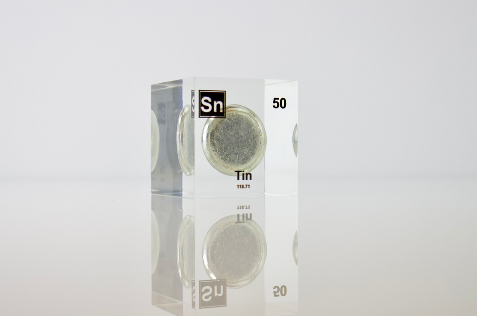 Tin Element Cube – Engineered Labs