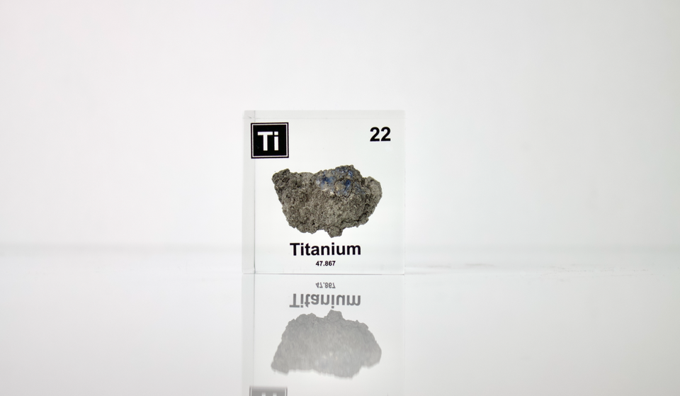 Titanium Element Cube – Engineered Labs