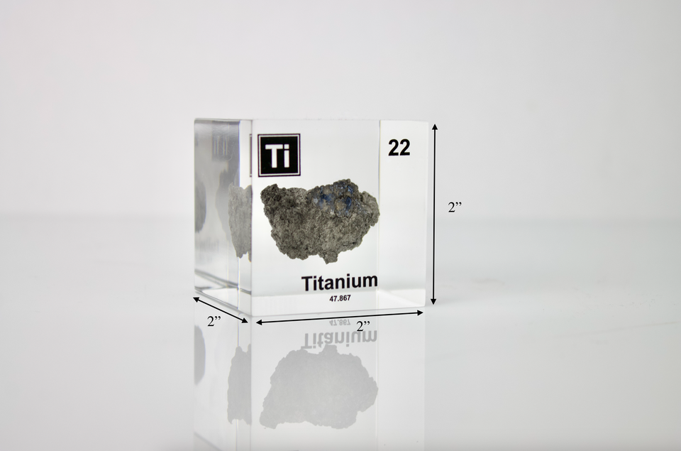 Titanium Element Cube – Engineered Labs