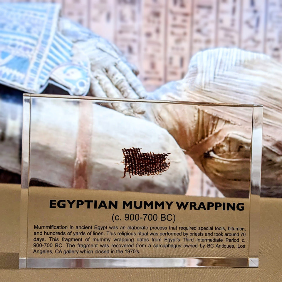 Egyptian Mummy Wrapping – Engineered Labs
