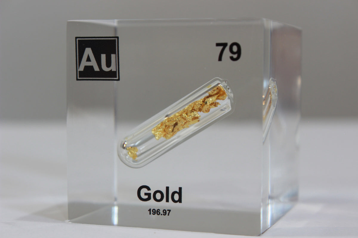 Gold Element Cube – Engineered Labs