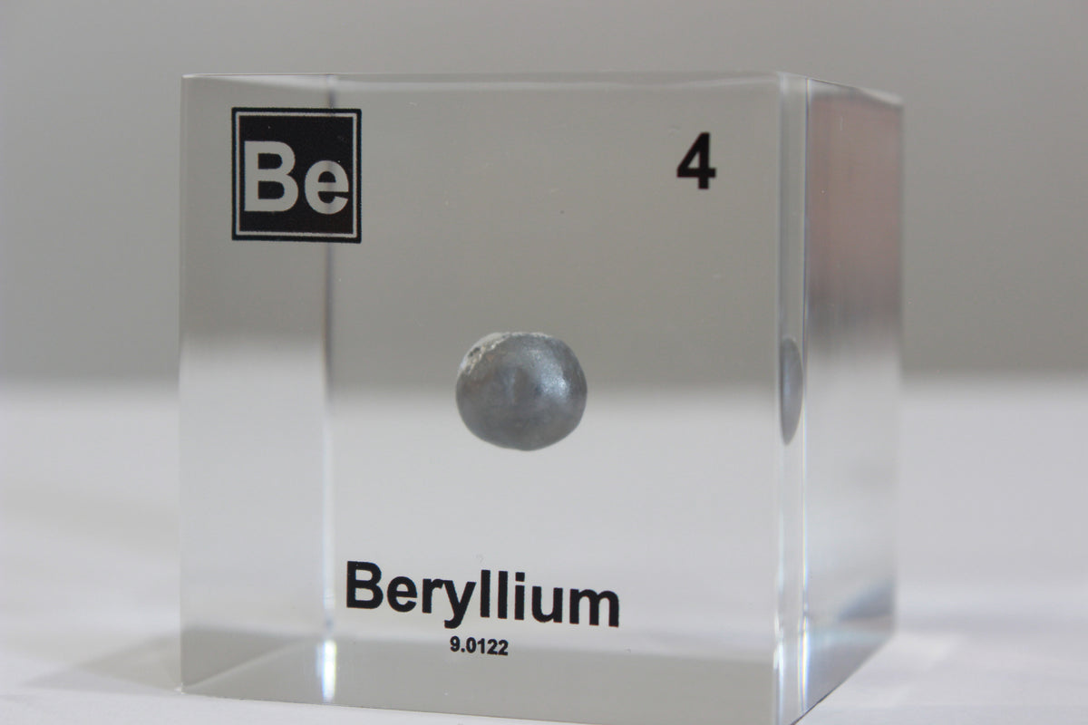 Beryllium Element Cube – Engineered Labs