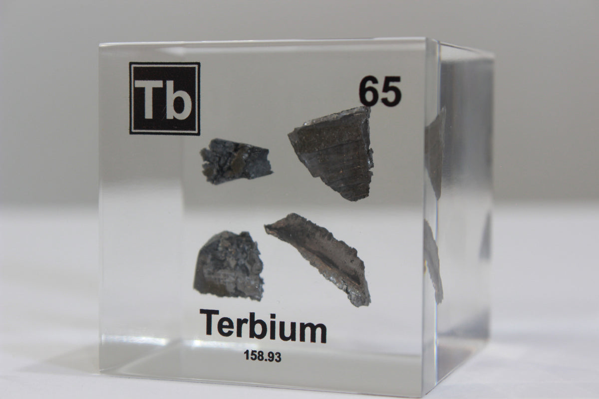 Terbium Element Cube – Engineered Labs