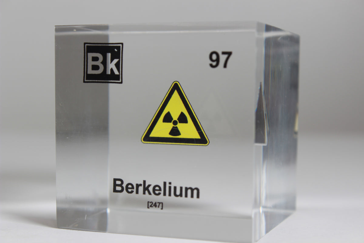 Berkelium Element Cube – Engineered Labs