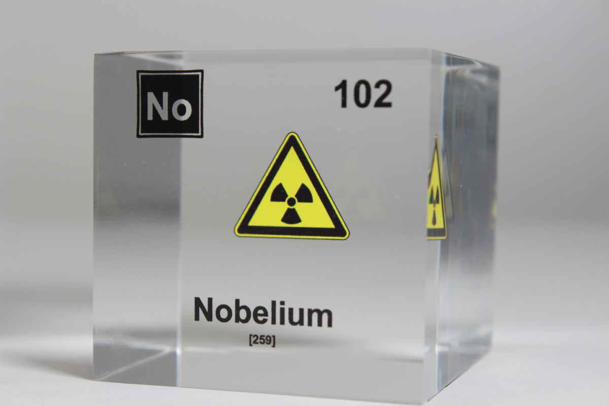 Nobelium Element Cube – Engineered Labs