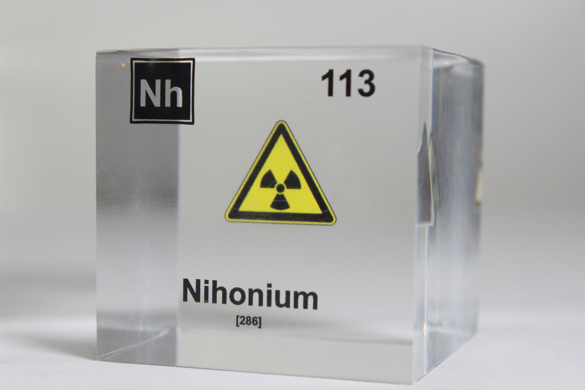 Nihonium Element Cube – Engineered Labs