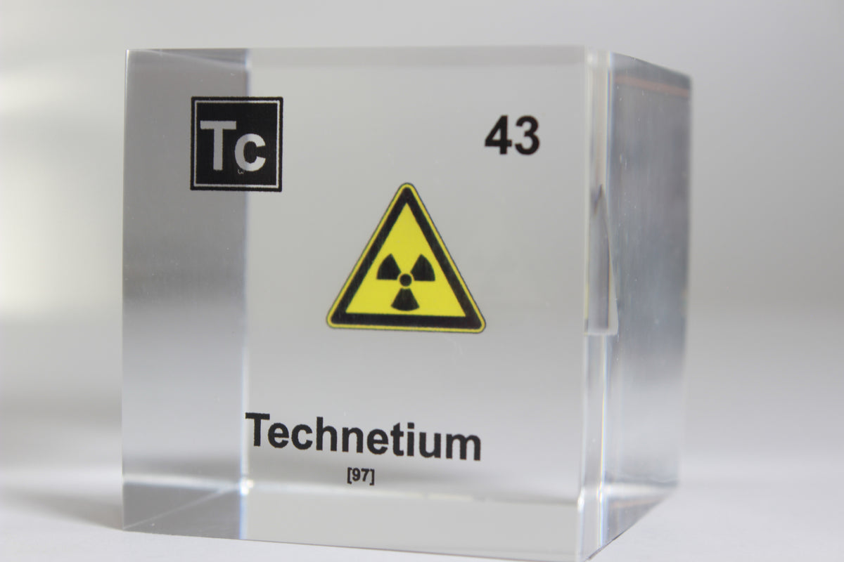 Technetium Element Cube – Engineered Labs