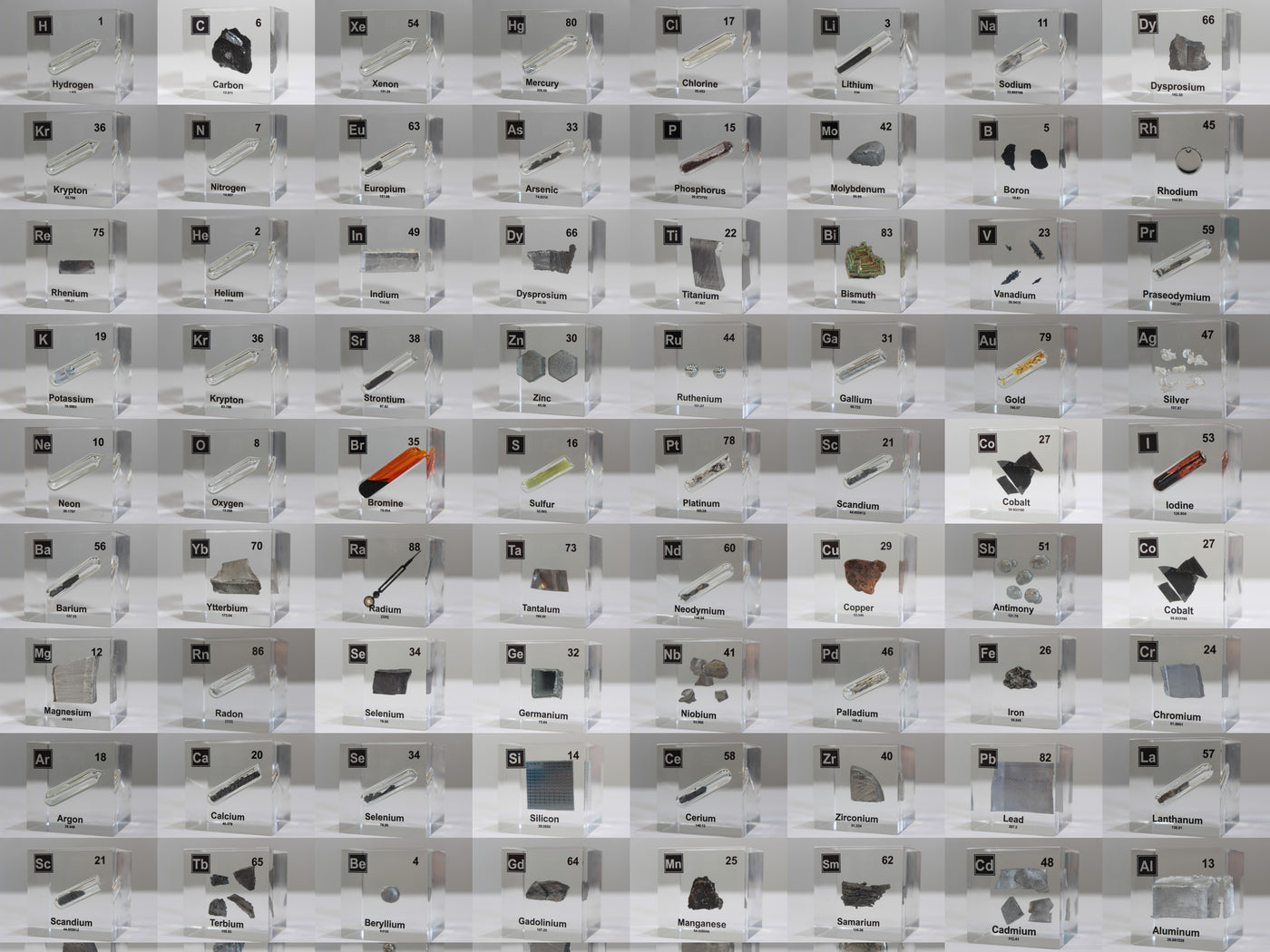 Element Cube Set - 118 Cubes – Engineered Labs