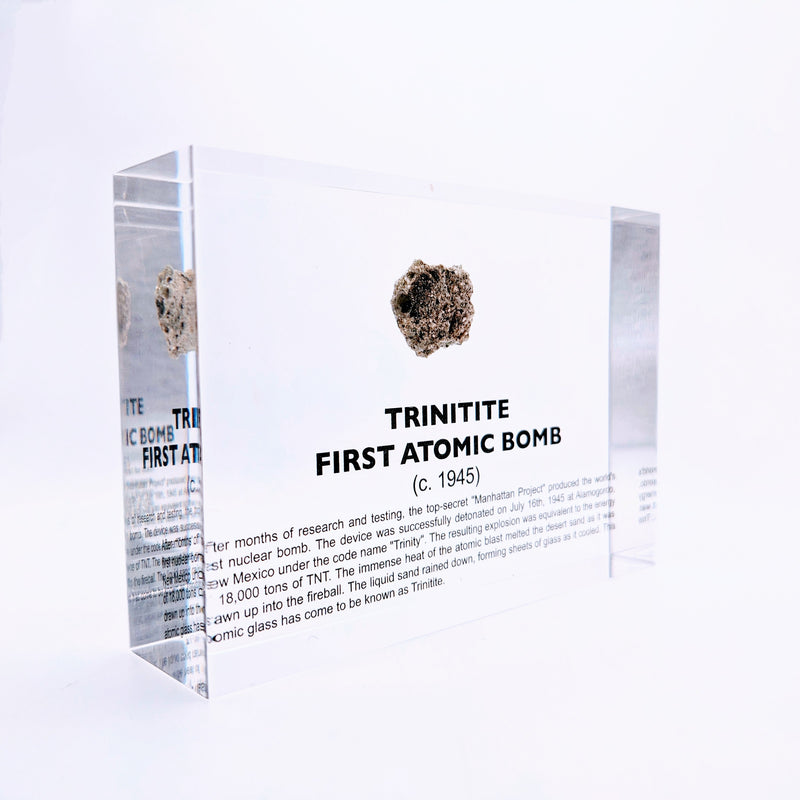 Trinitite (First Atomic Bomb) – Engineered Labs